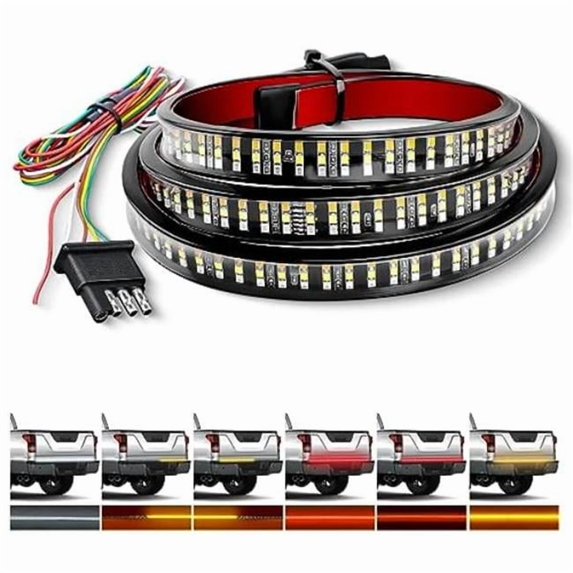 tek NT75153 UNO1RC GOOACC Truck Tailgate Light Bar 48 in. Triple Row ...
