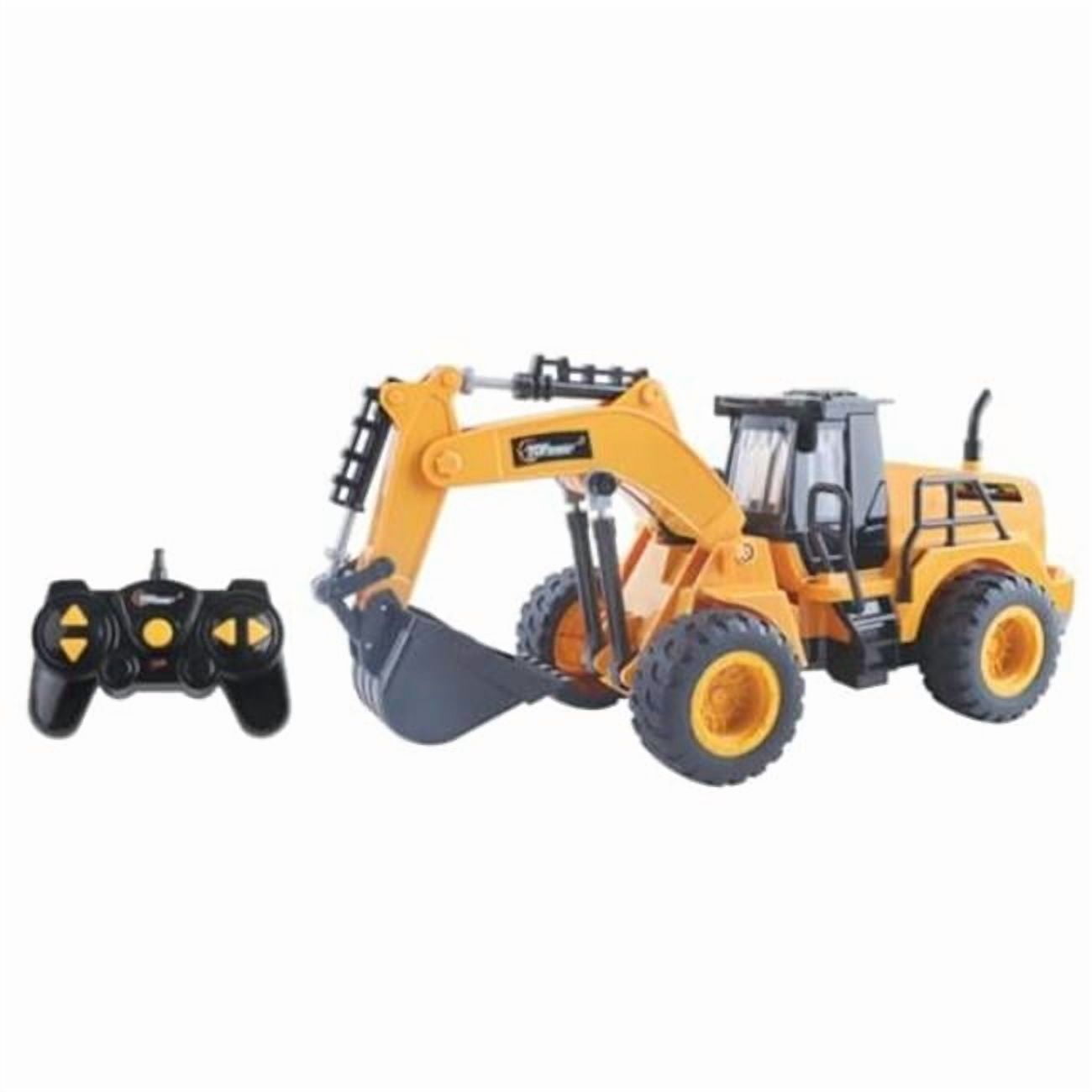 tek NT80375 UNO1RC Top Race 5 Channel Fully Functional RC Excavator ...