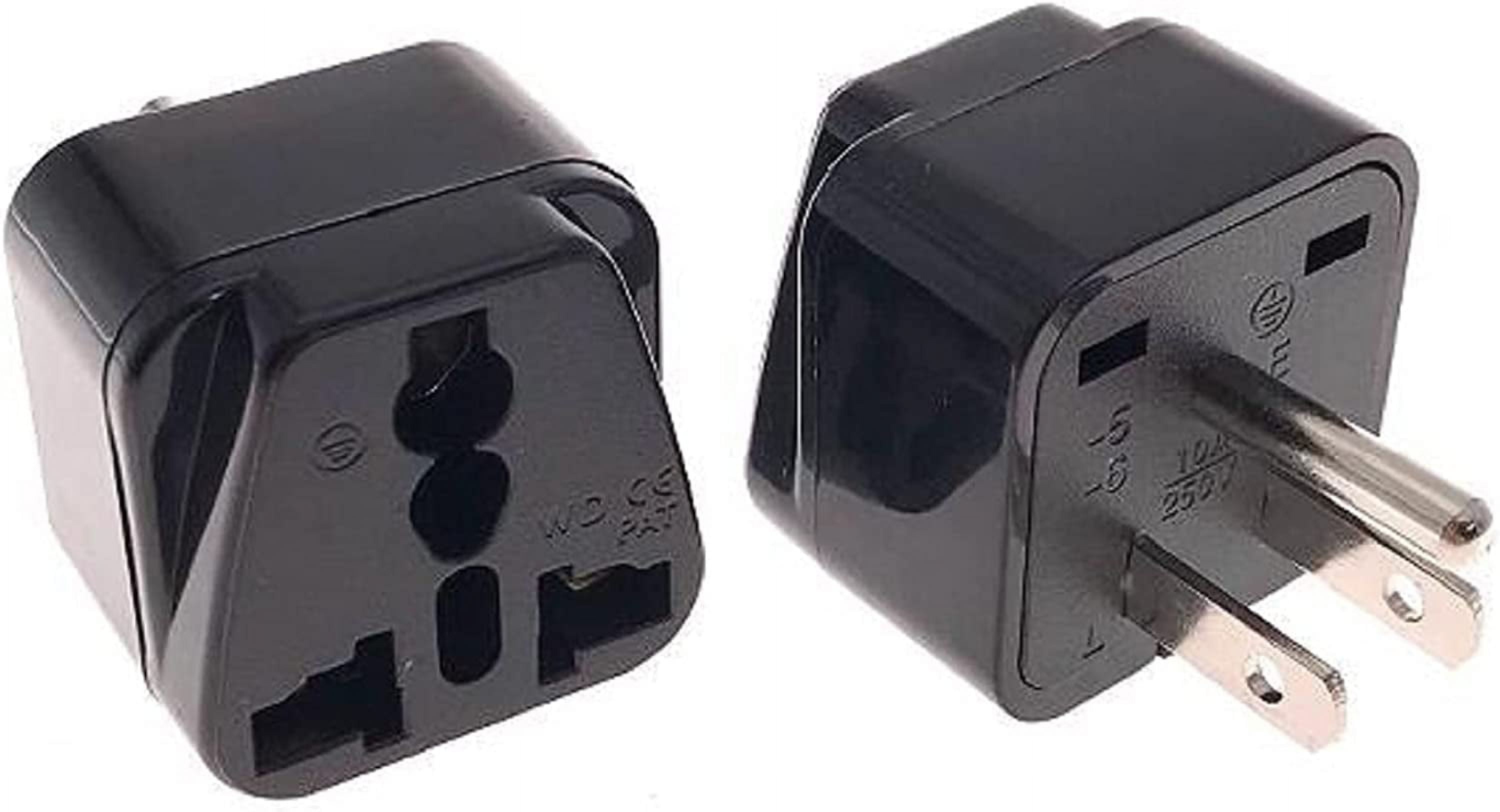 tekit Universal Plug Adapter NEMA 5-15P 110-250V 15A,Universal World to ...