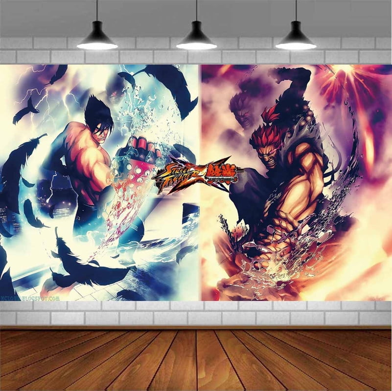 tekken fighting games Backdrop Banner Party Supplies Poster Movie Theme ...