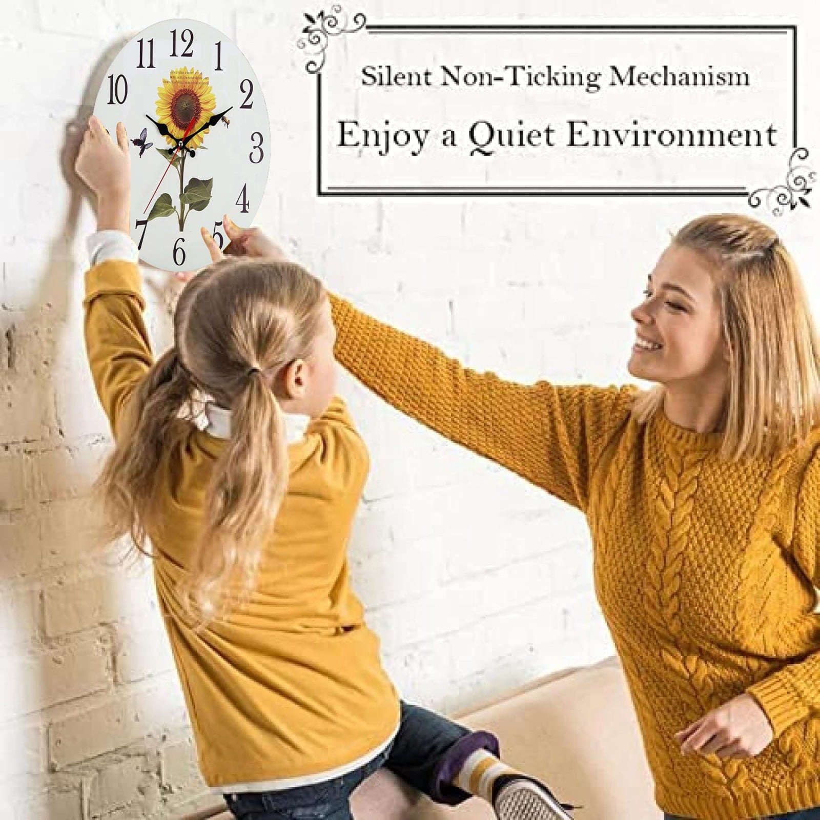 telling time teaching clock for kids kitchen decor rechargeable digital ...