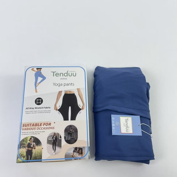 tenduu active Yoga pants,Thick High Waist Yoga Pants, Tummy Control ...