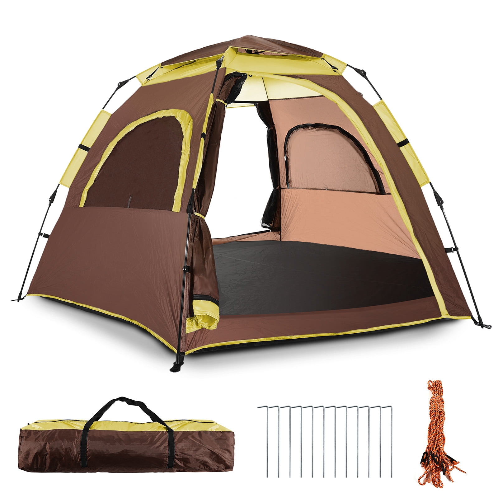tent,Shelter 4-5 Person Breathable And Rainproof Tent Pop Tent ...