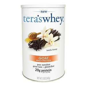 tera's whey Goat Whey Protein (22g), Honey Vanilla, 12 Ounce - Walmart.com