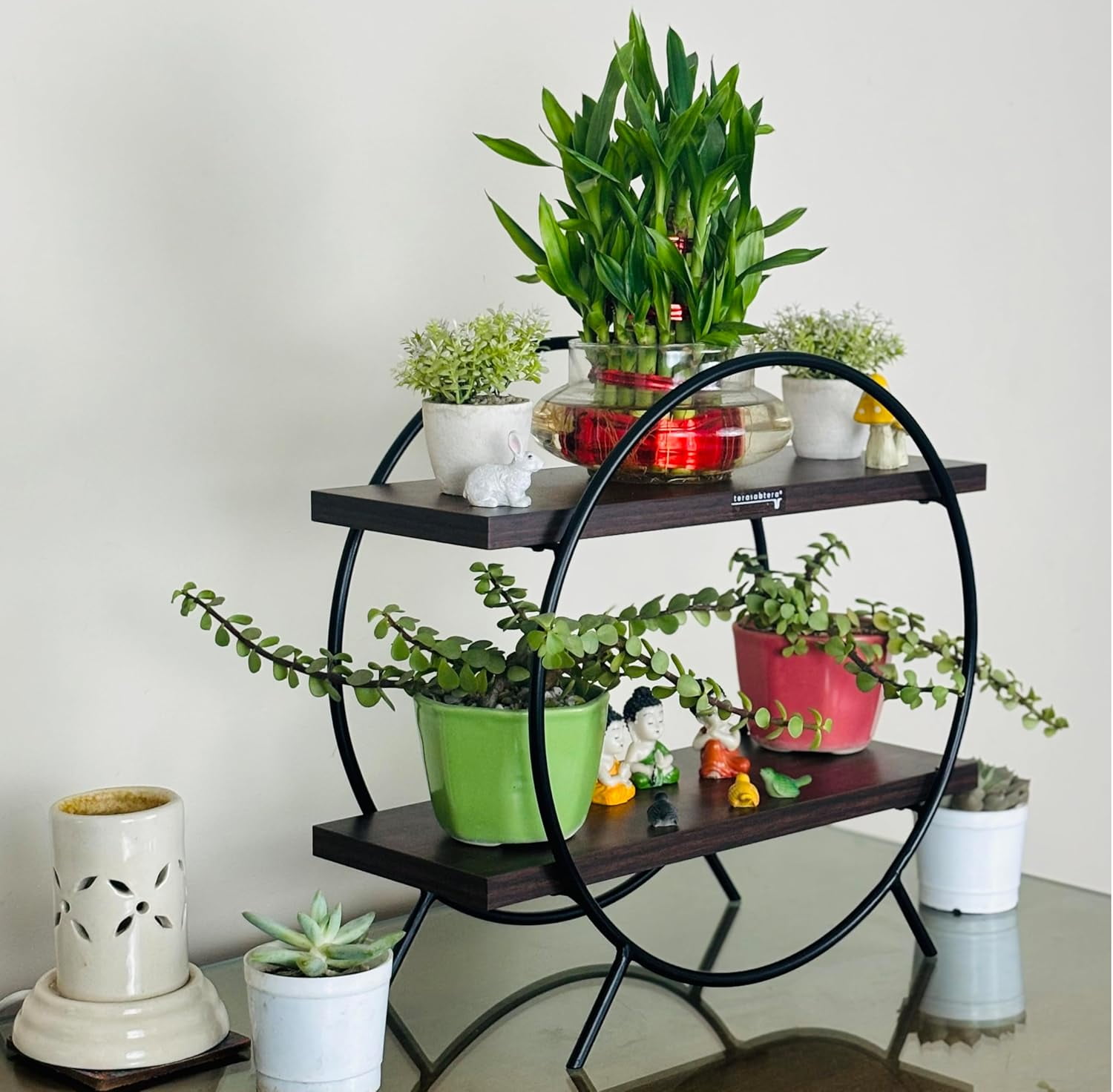 terasabtera Home Decor Organizer Gift For Indoor Decorative Plants Book ...