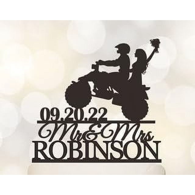 All terrain Vehicle Cake Topper,ATV Quad Cake Topper,4 Wheeler Cake ...