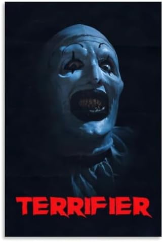 terrifier posters horror movie poster wall art paintings canvas wall ...
