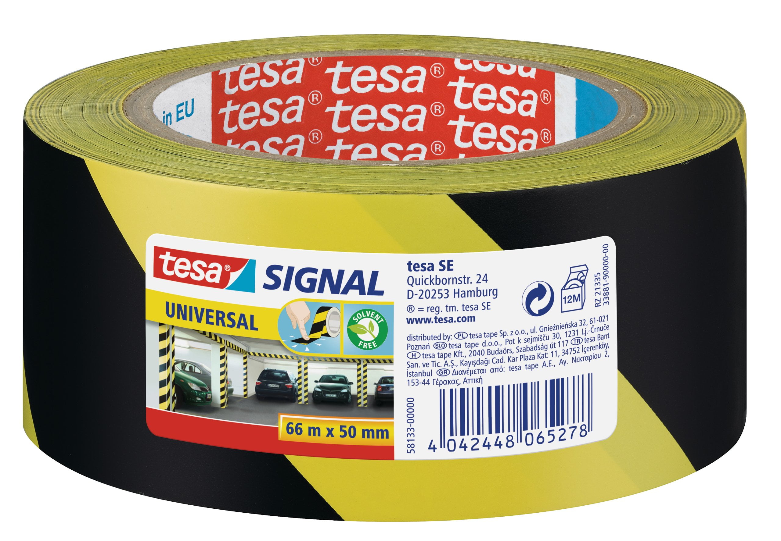 tesa Signal Universal Adhesive Marking and Warning Tape - Marking and ...