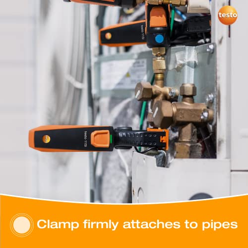 testo 115i Clamp Meter – Amp Clamp for Heating and Cooling Systems ...