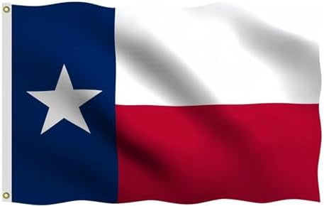 Texas State Flag 8X12 FT, Outdoor Polyester Flags, Double Stitched ...