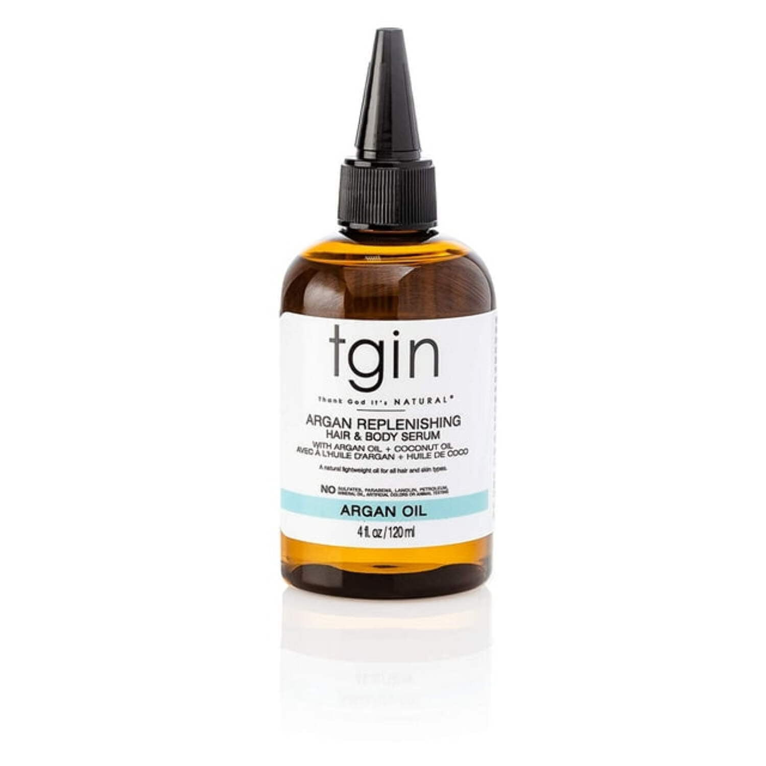 tgin Argan Replenishing Hair and Body Serum - Nourishes and Moisturizes ...