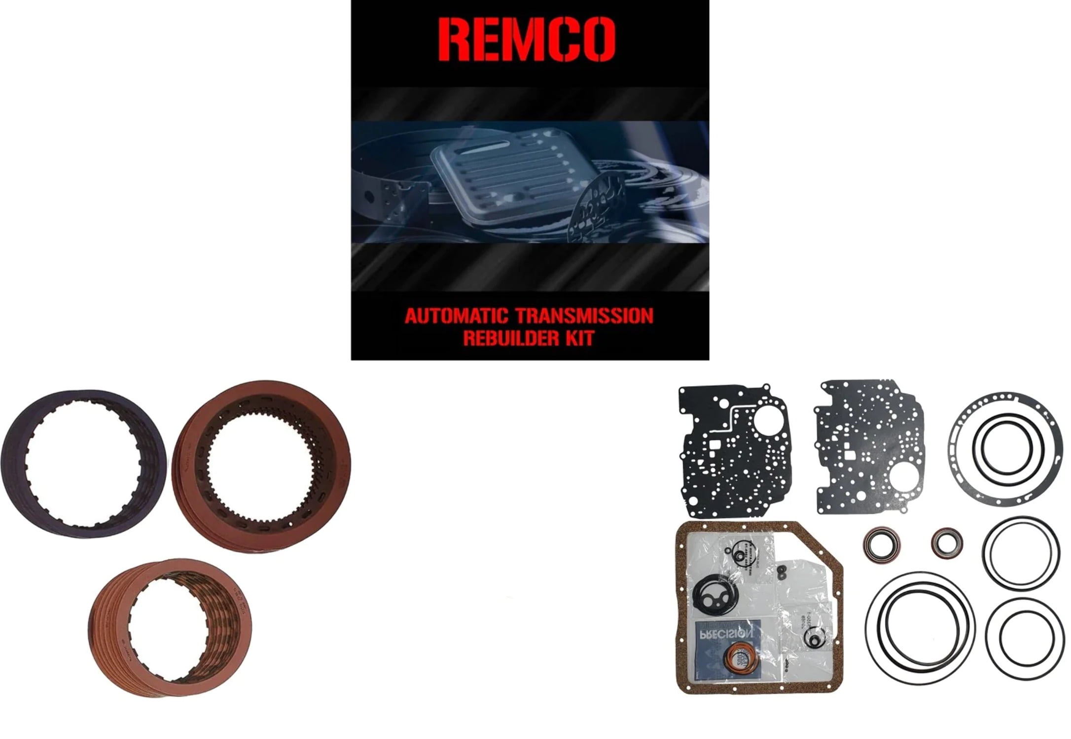 th350 (68-up) transmission rebuilt kit banner overhault kit and ...
