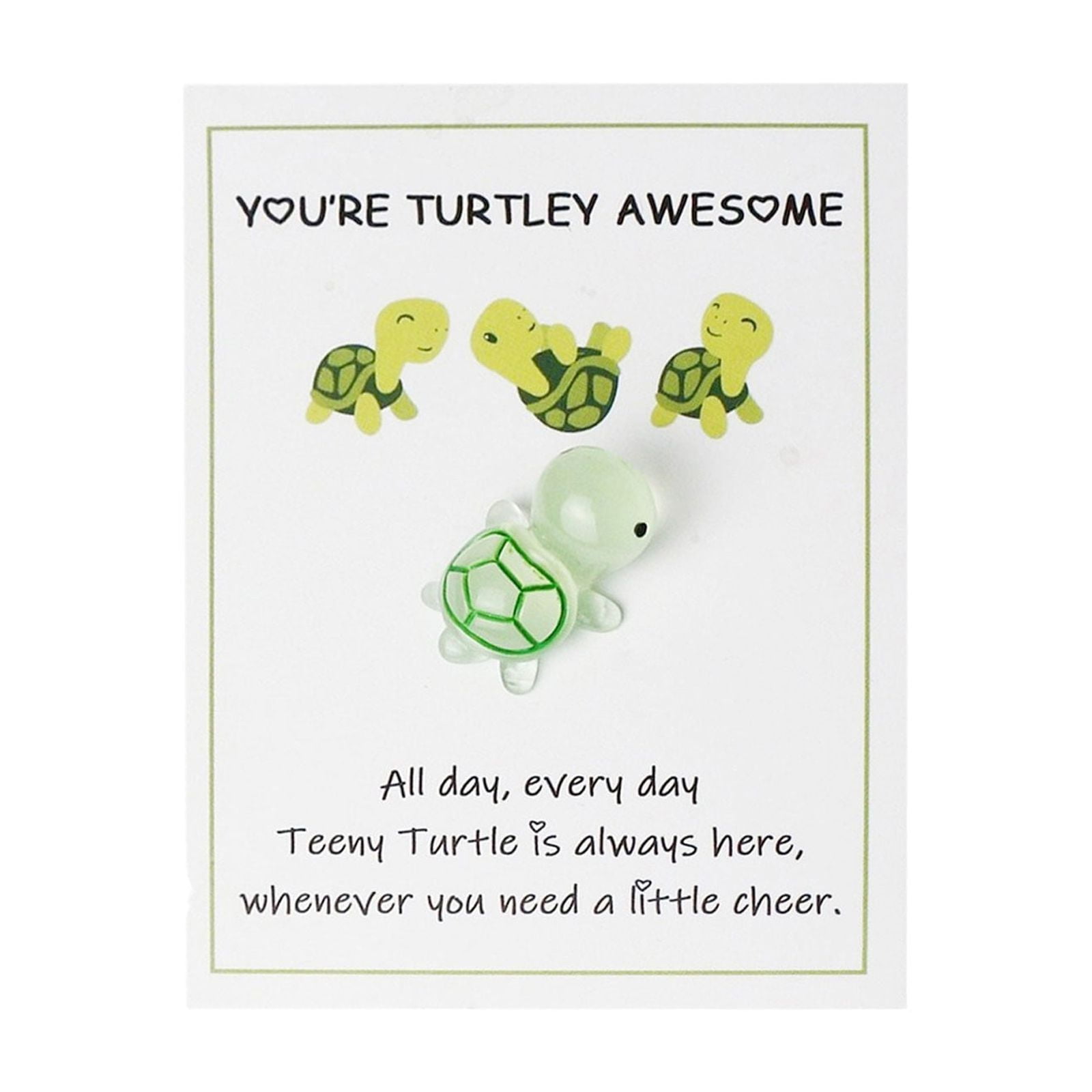 thank you cards Greeting Card Pocket Hug Turtle You're Turtley ...