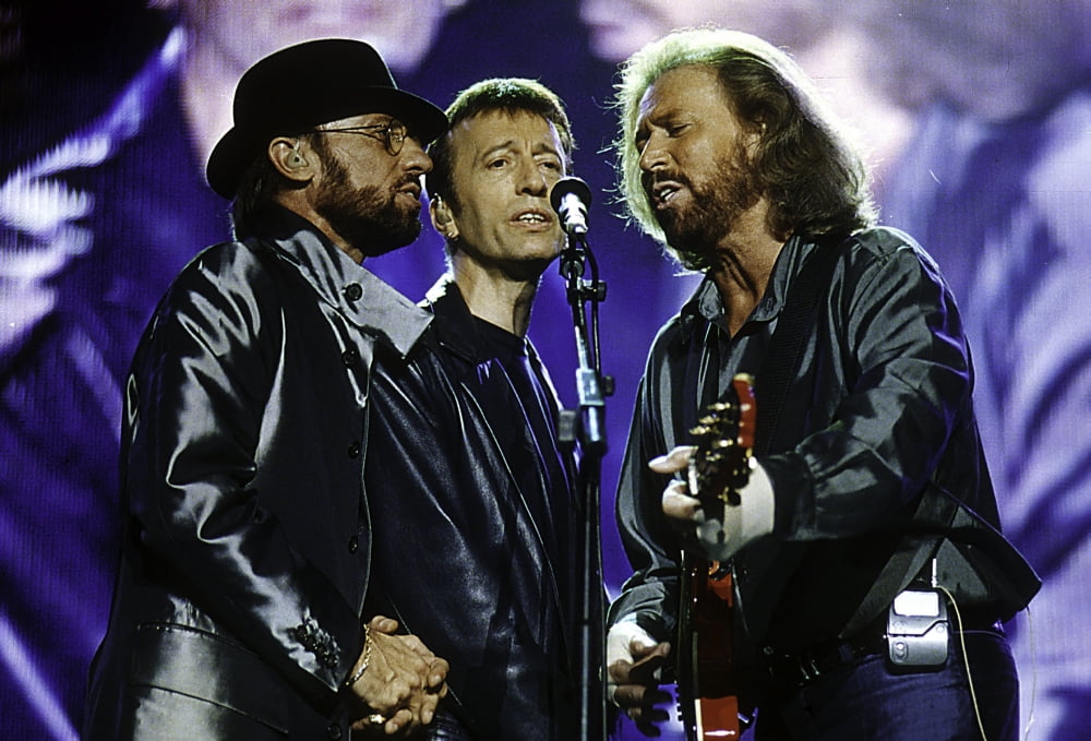 the Bee Gees on stage Photo Print (10 x 8) - Walmart.com