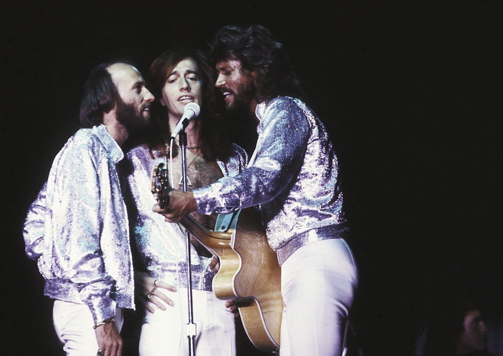 the Bee Gees on stage Photo Print (10 x 8) - Walmart.com