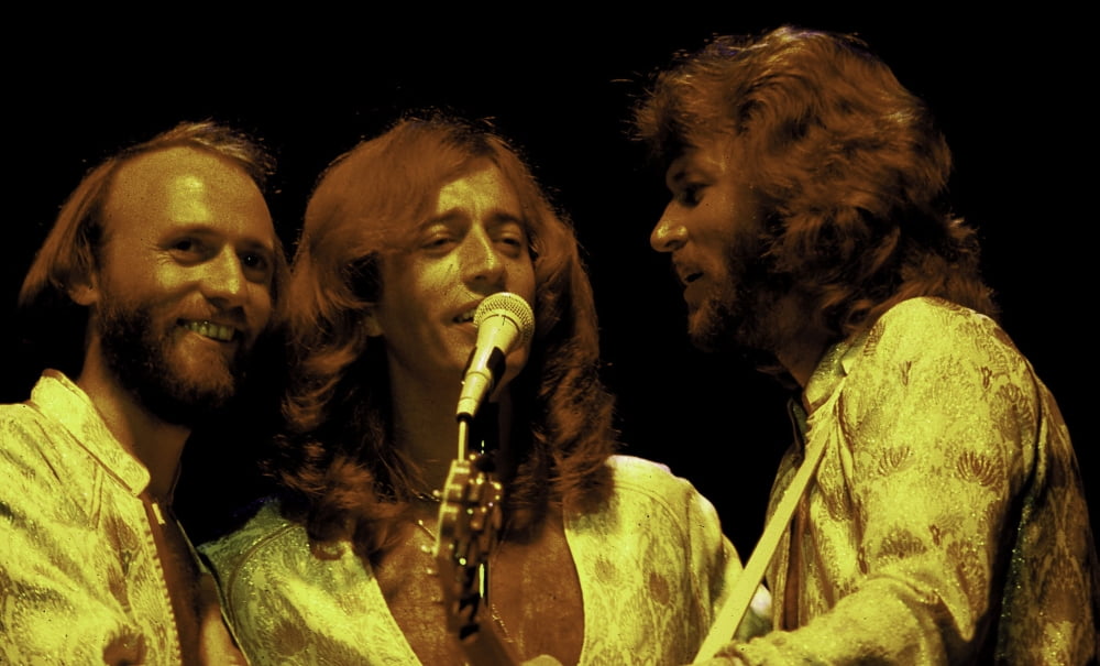 the Bee Gees on stage Photo Print (10 x 8) - Walmart.com