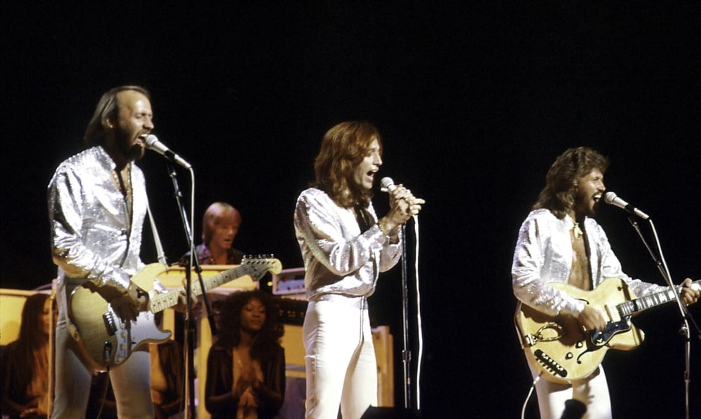 the Bee Gees on stage Photo Print (10 x 8) - Walmart.com