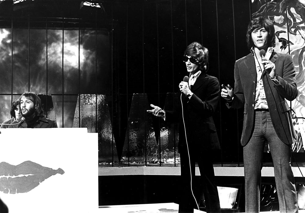 the Bee Gees on stage Photo Print (30 x 24) - Walmart.com