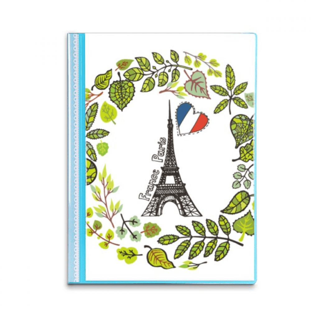 the Eiffel Tower Paris France Illustration Book Sheet Protectors ...