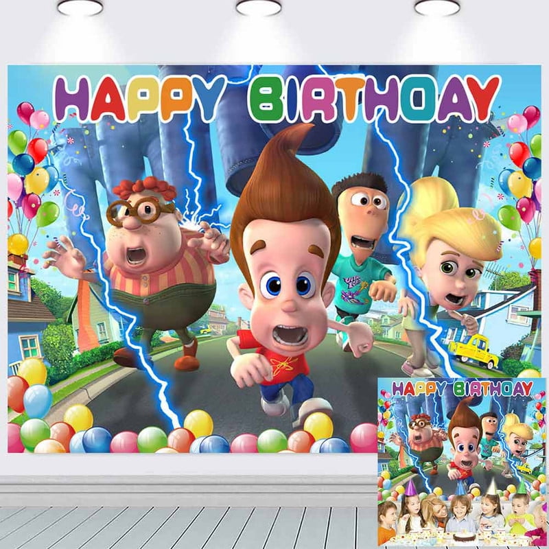 the adventures of jimmy neutron boy genius Backdrop Banner Party ...