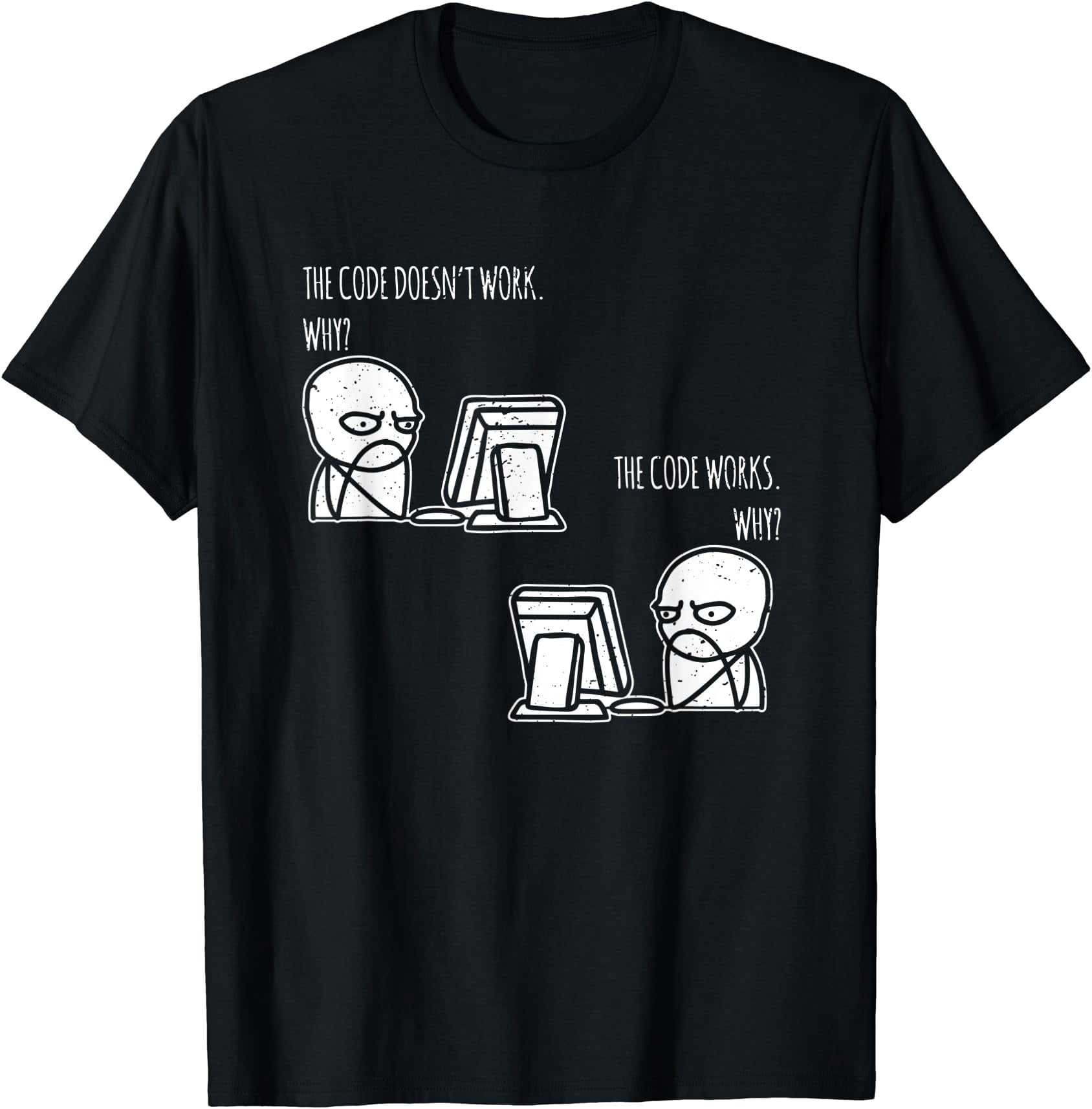 the code works why Programmer Computer Nerd T-Shirt - Walmart.com