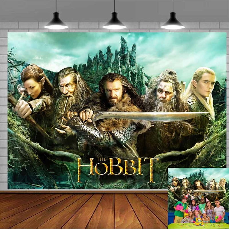 the hobbit Backdrop Banner Party Supplies Poster Movie Theme Background ...