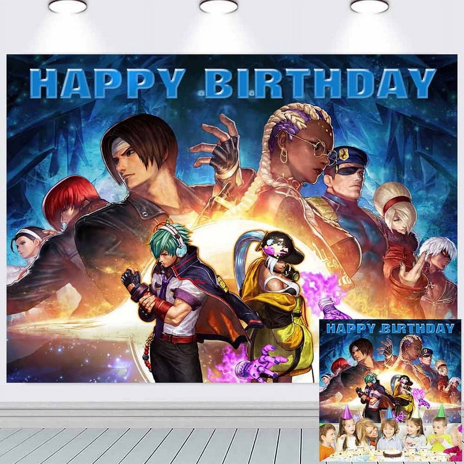 the king of fighters xv Backdrop Banner Party Supplies Poster Movie ...