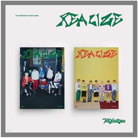 the kingdom realize 8th mini album cd+folded poster on pack+photobook ...