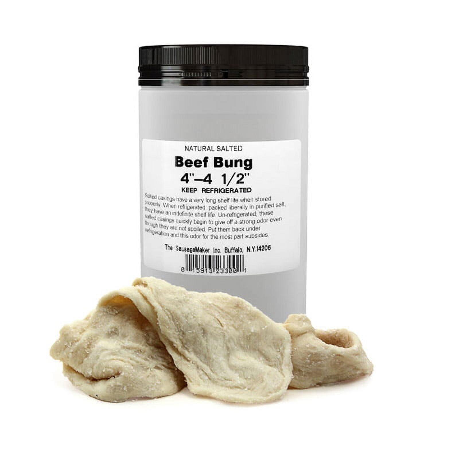the sausage maker natural beef bung 102-114mm - Walmart.com