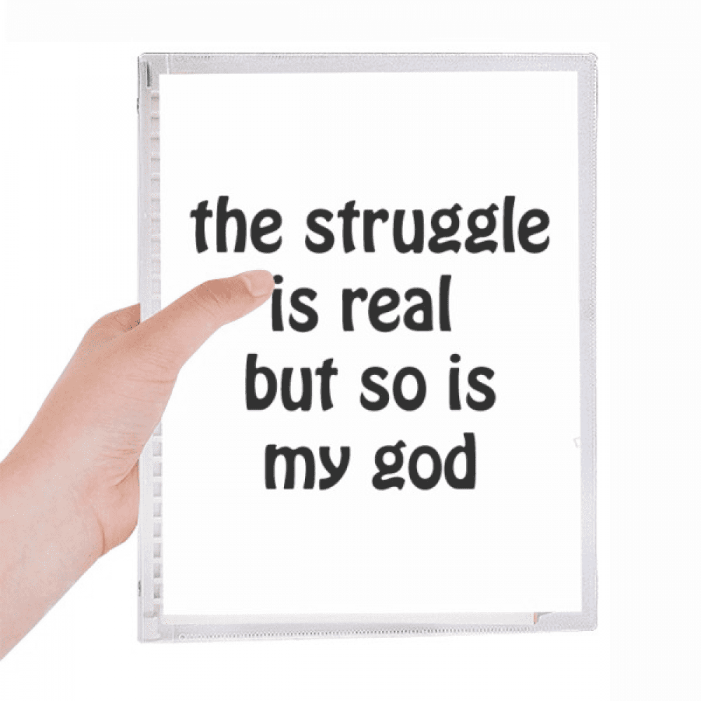 the struggle is real quotes notebook loose diary refillable journal ...