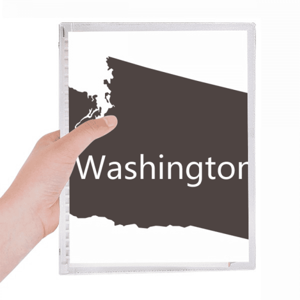 the united states map notebook loose diary refillable journal statiry ...