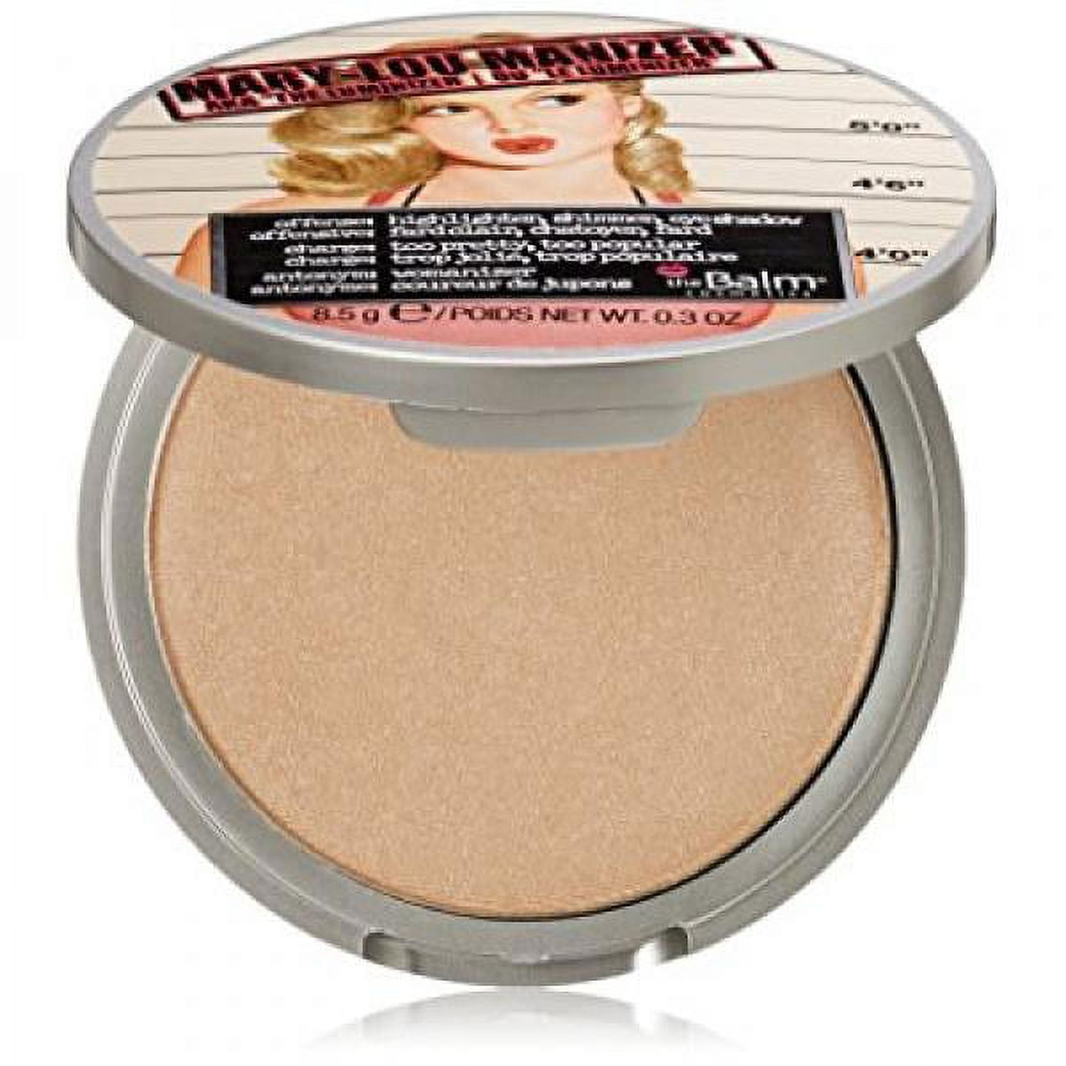 theBalm Mary-Lou Manizer Honey-Hued Luminizer, Highlighter, Shadow ...
