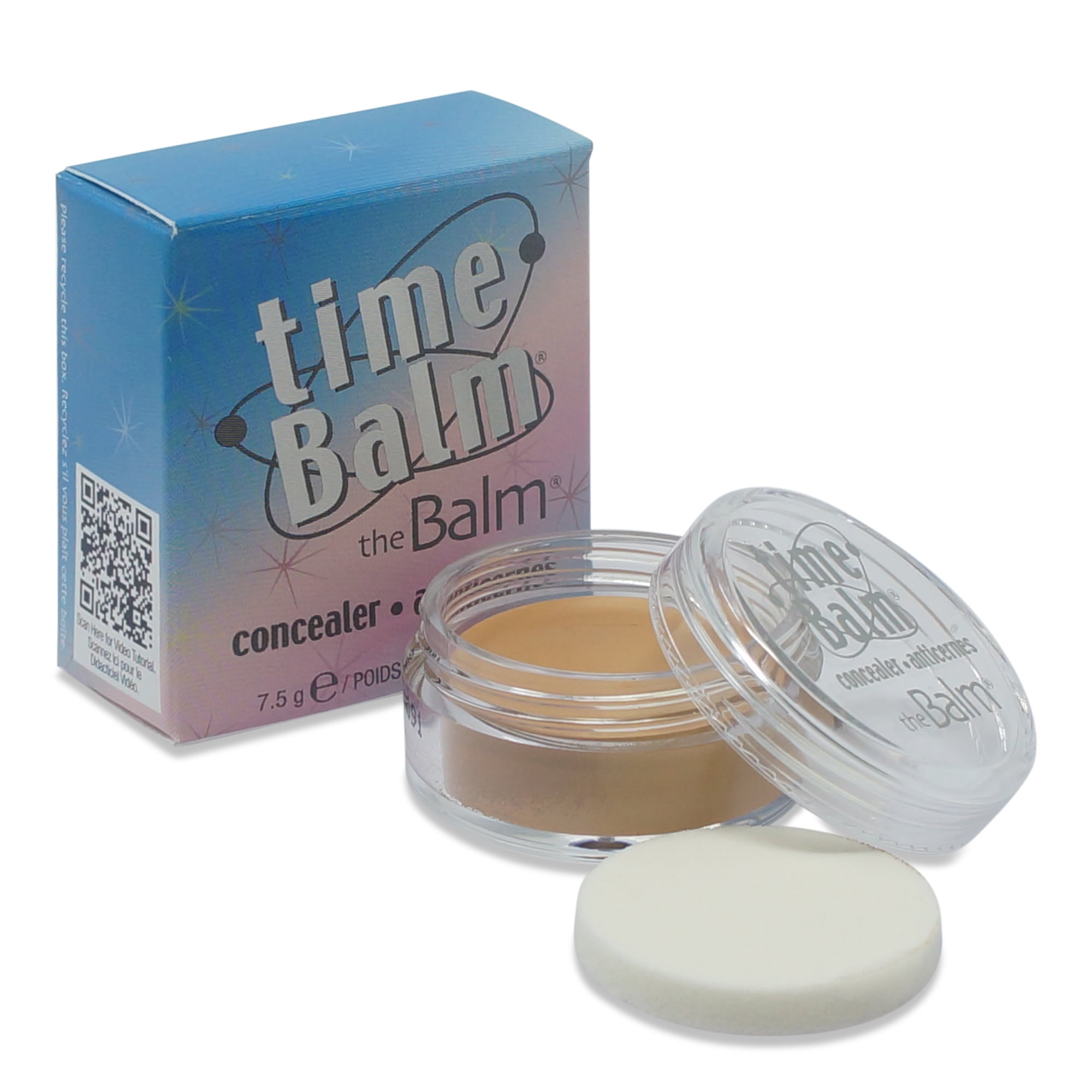 theBalm TimeBalm Full Coverage Concealer - Medium, Anti-Wrinkle, 0.26 ...