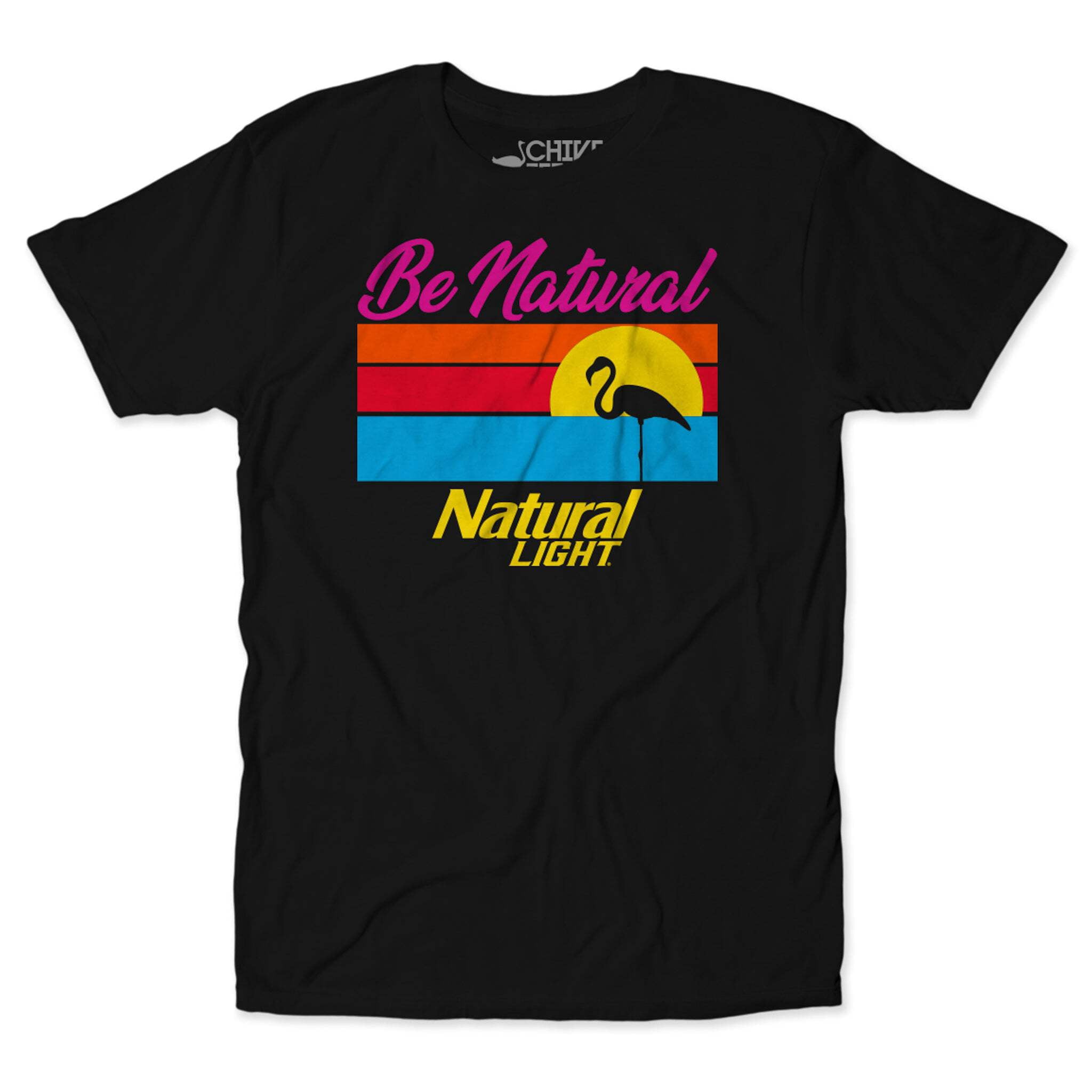 theCHIVE Men's Natty Be Natural Light Beer T-Shirt - Walmart.com