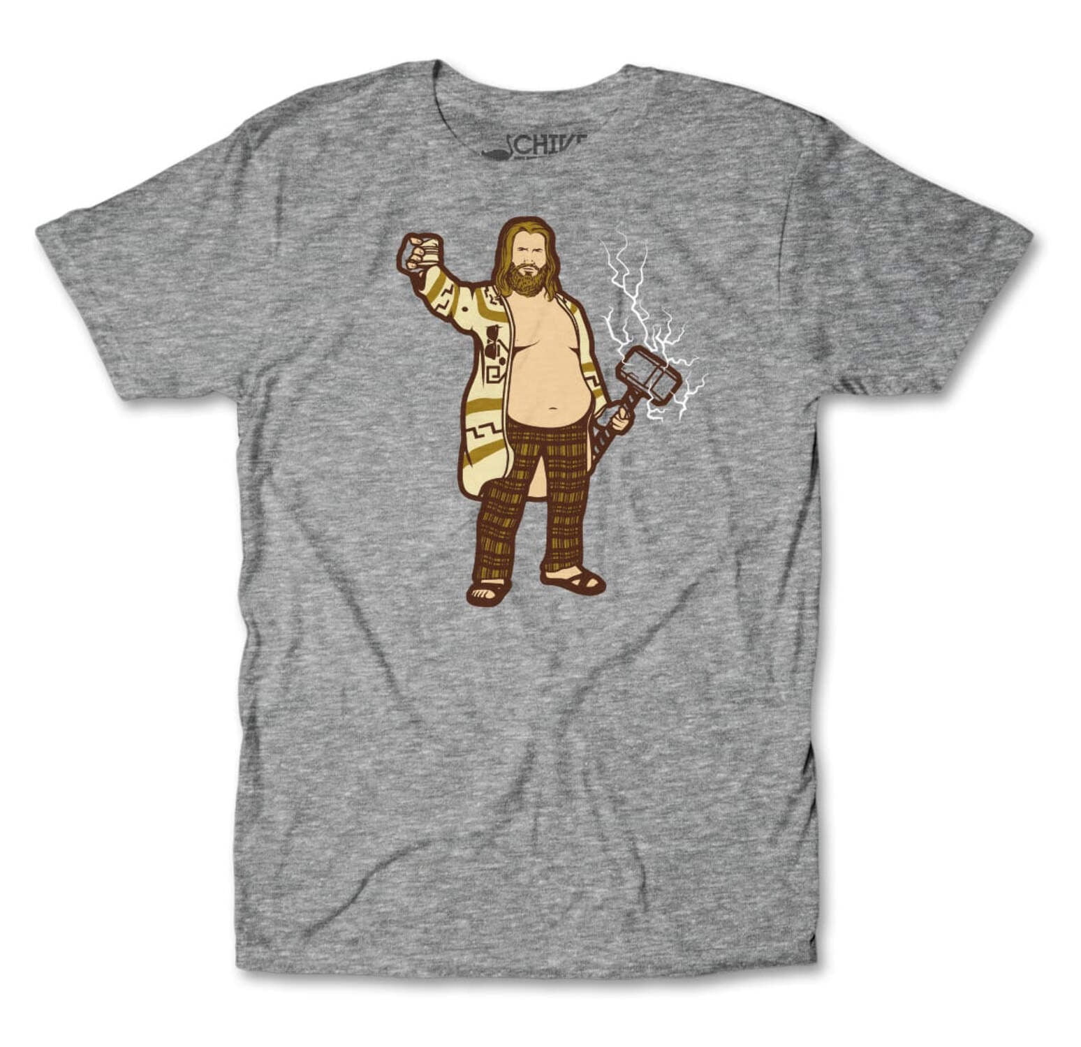 theCHIVE Men's The Thor Abides Big Lebowski T-Shirt - Walmart.com
