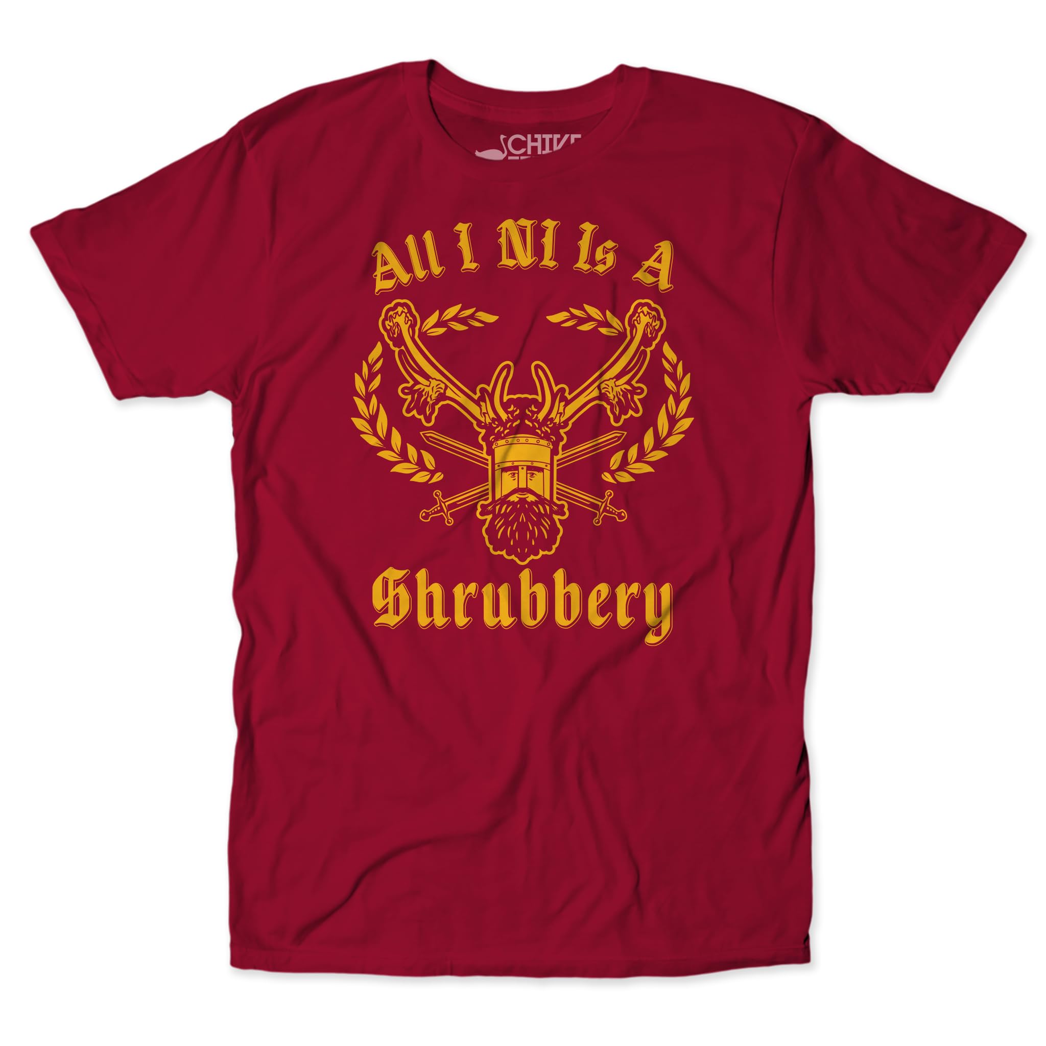 theCHIVE Monty All I Ni is A Shrubbery Holy Python Grail Unisex T-Shirt ...