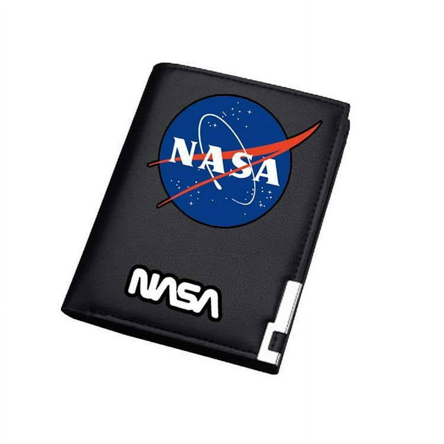 themed wallet short vertical Wallet for Men Women Leather Bifold Wallet ...