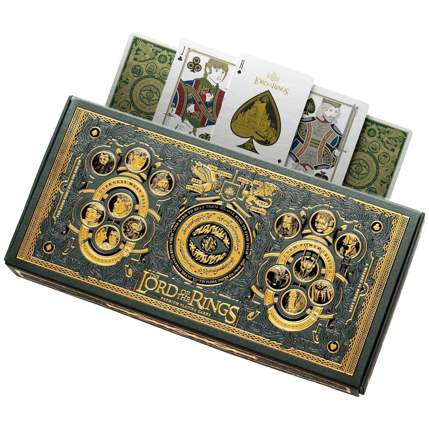theory11 Lord of the Rings Box Set - Four Deck Premium Playing Cards ...