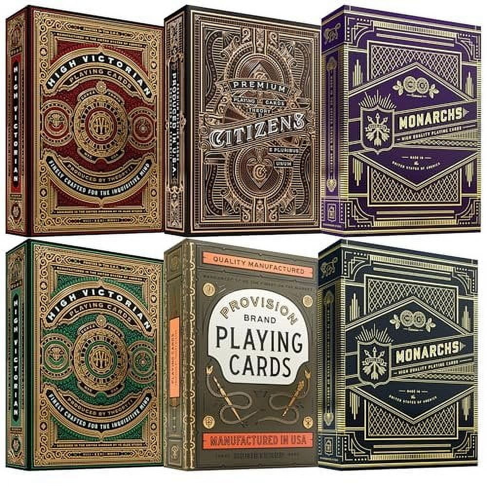 theory11 Playing Cards Ultimate 6 Deck Collector's Bundle - Citizens ...