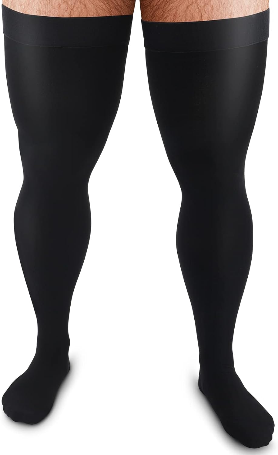 thigh high compression socks 20-30 mmhg compression stockings thigh ...