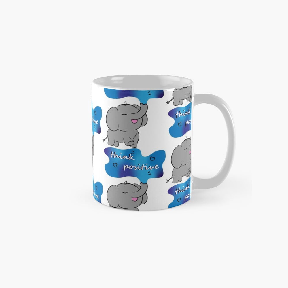 think positive Classic Mug - Walmart.com