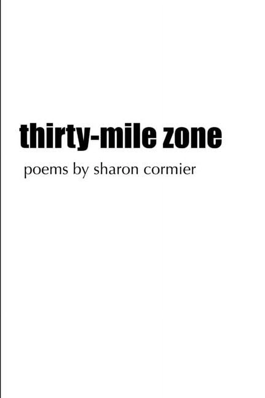thirty-mile zone, (Paperback) - Walmart.com