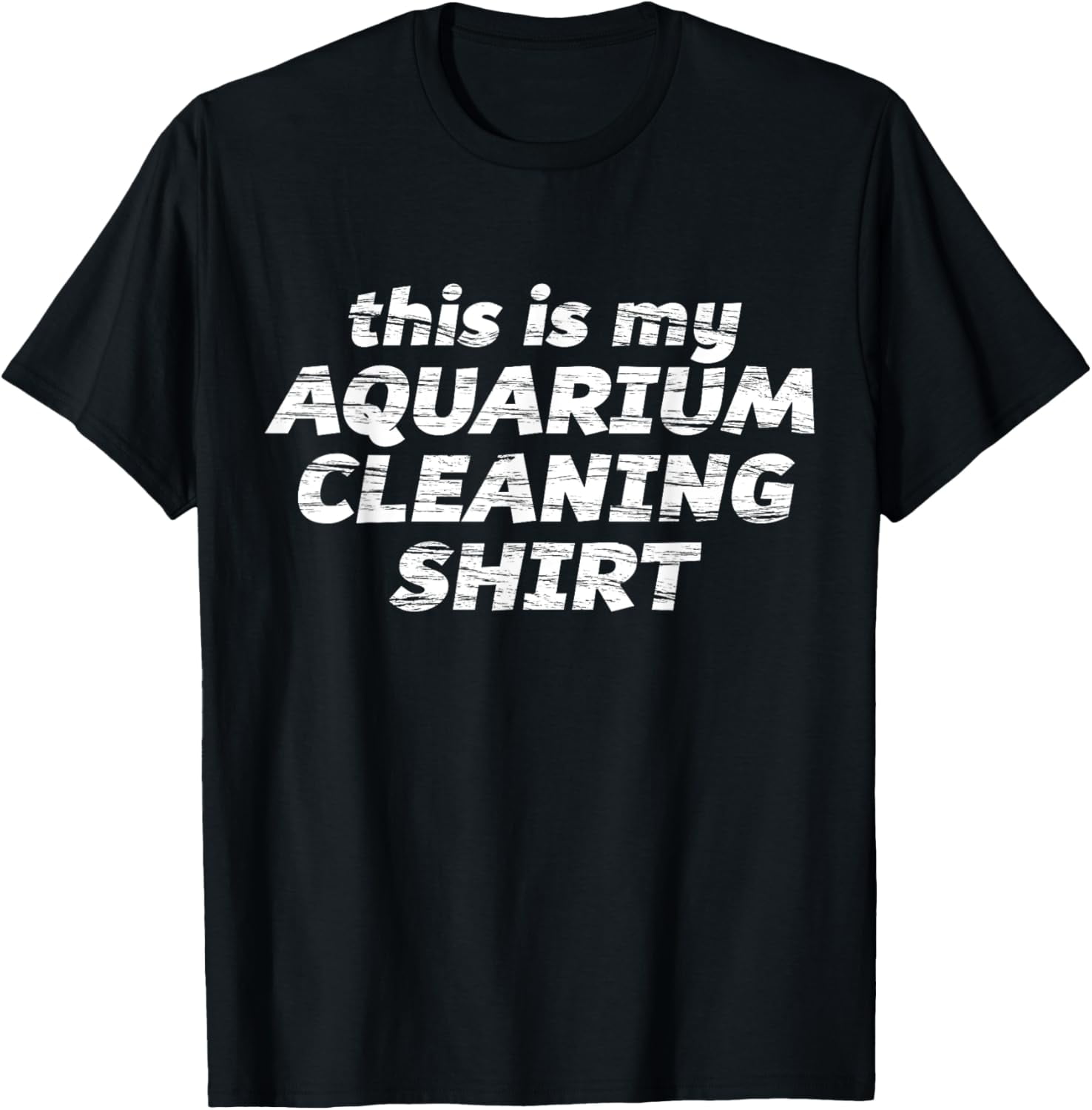 this is my Aquarium Cleaning Tee Shirt | Funny Gift100%cotton - Walmart.com