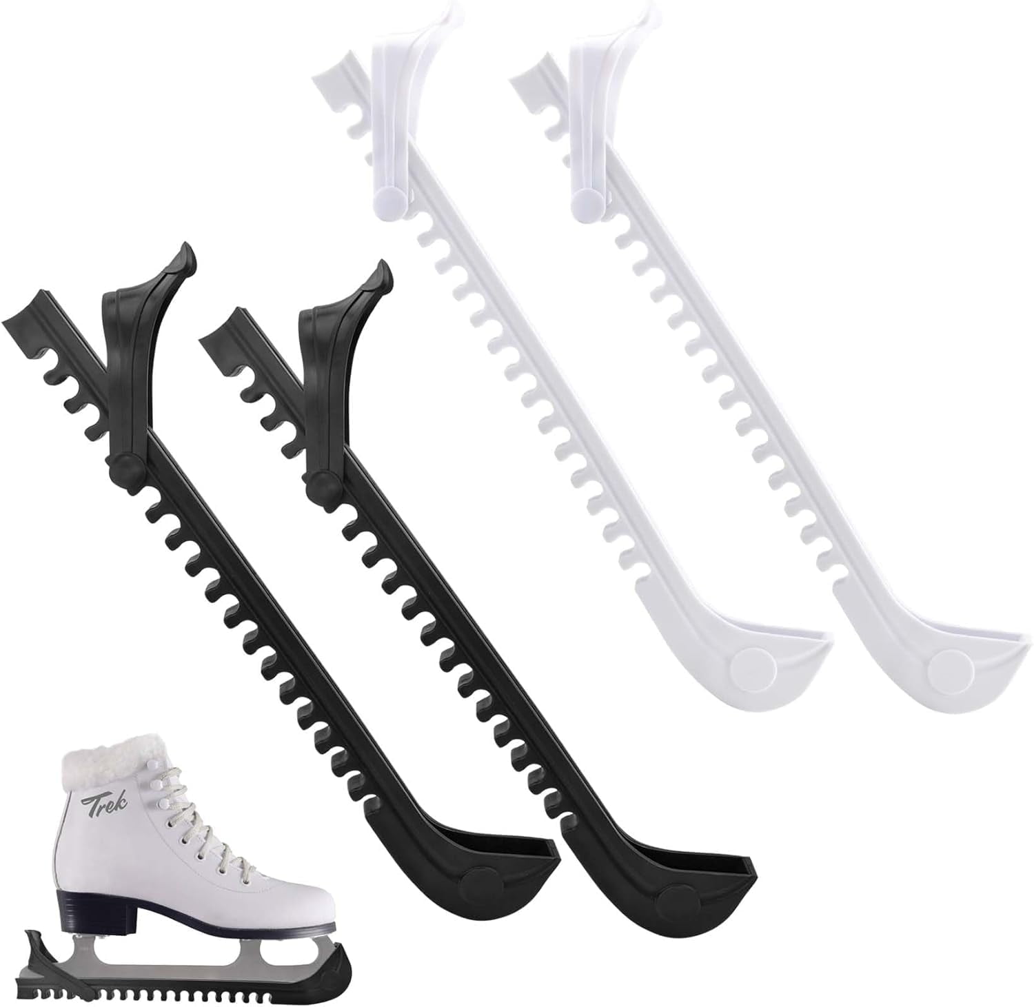 thovorrnl, Ice Skate Guards, 2 Pairs, Adjustable Buckle Adult Youth ...