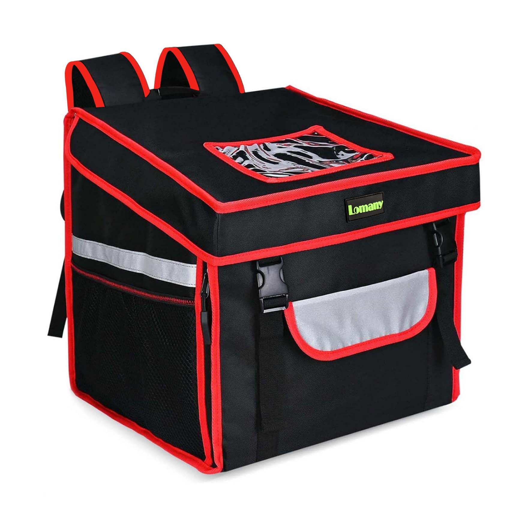 thovorrnl Food Delivery Bag, 51L Insulated Bags for Food Delivery, with ...