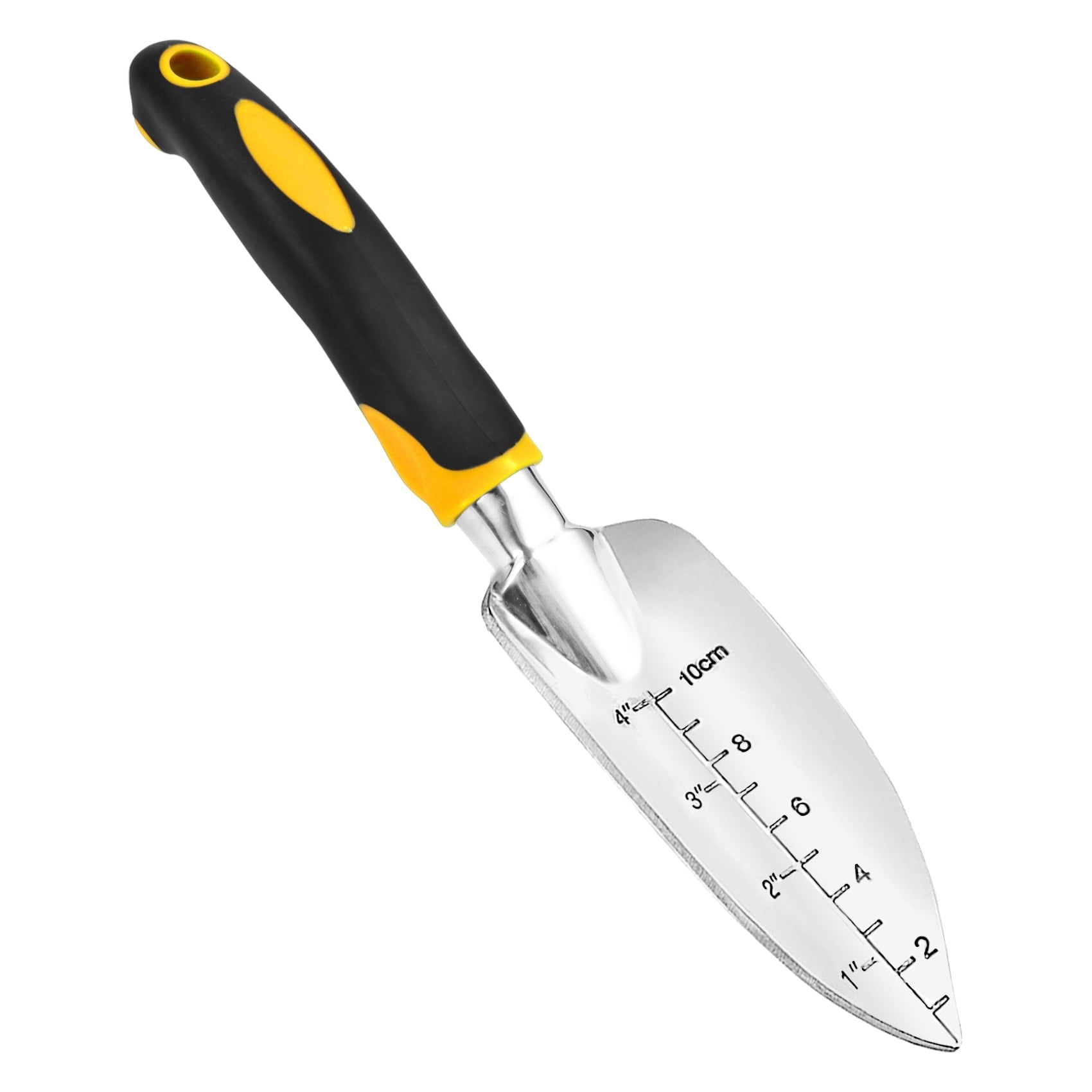 thovorrnl Garden Trowel, Aluminum Garden Trowels with Measurement Mark ...