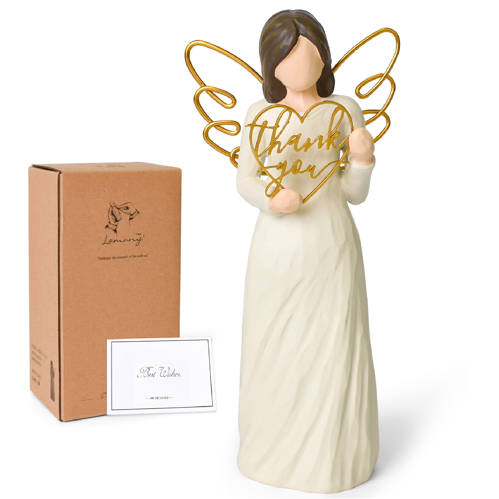 thovorrnl Thank You Angel Figurine, Retirement Gift for Retiree ...