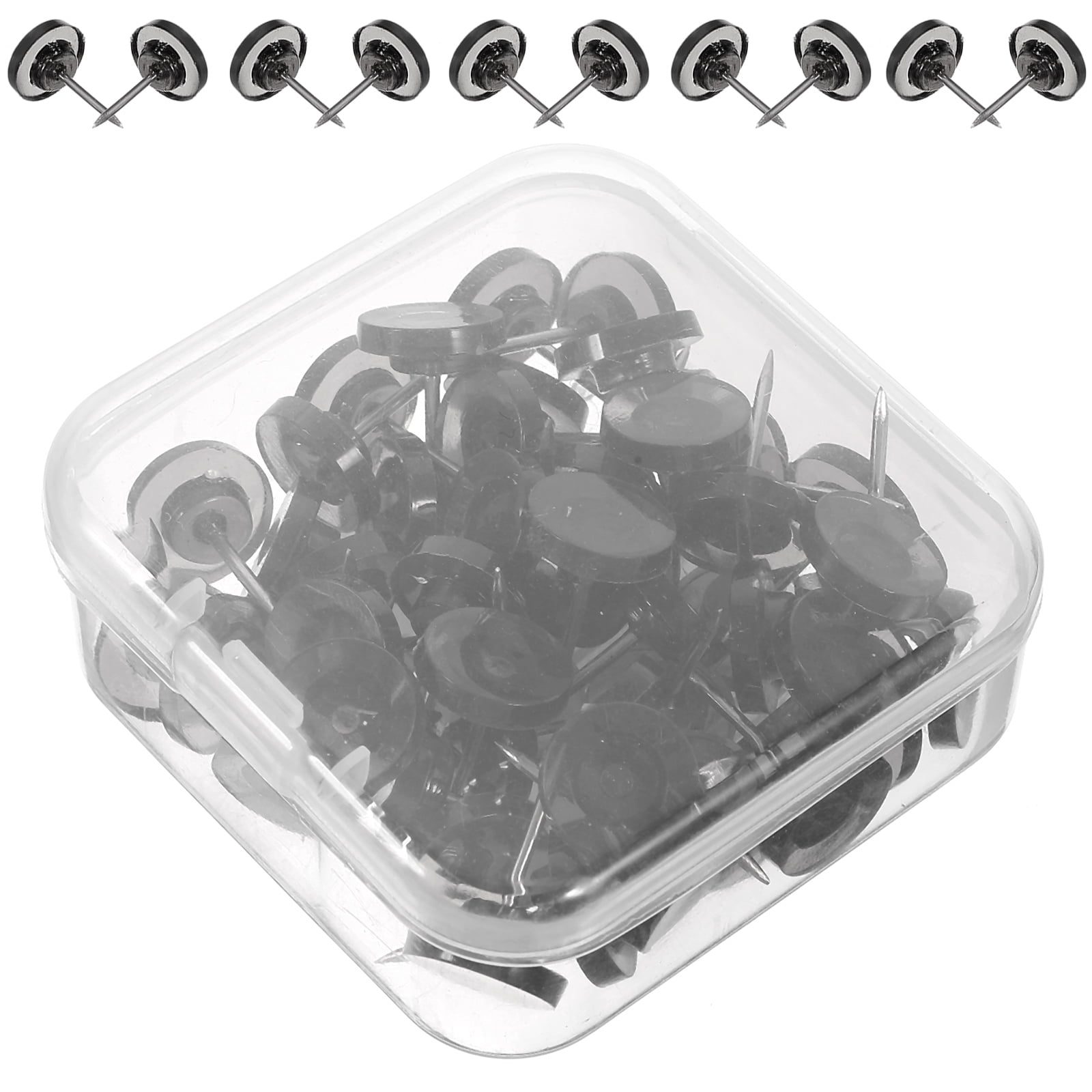 thumb tacks 1 Box Pushpins Bulletin Board Thumbtacks Push Pin Photo ...