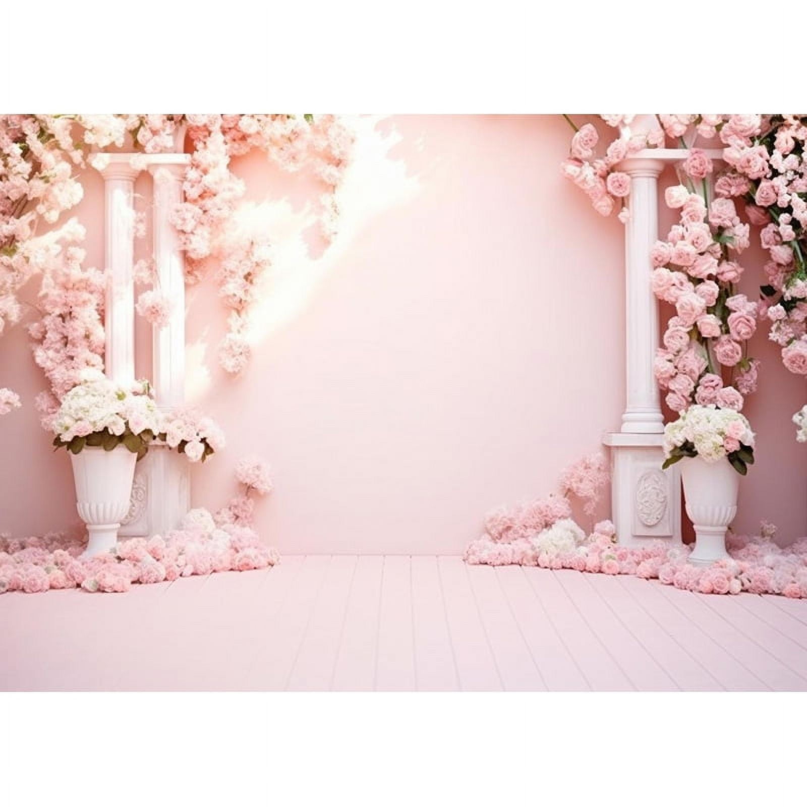 tic Fantasy Wedding Gate Bouquet Photography Backdrop Props Archway ...
