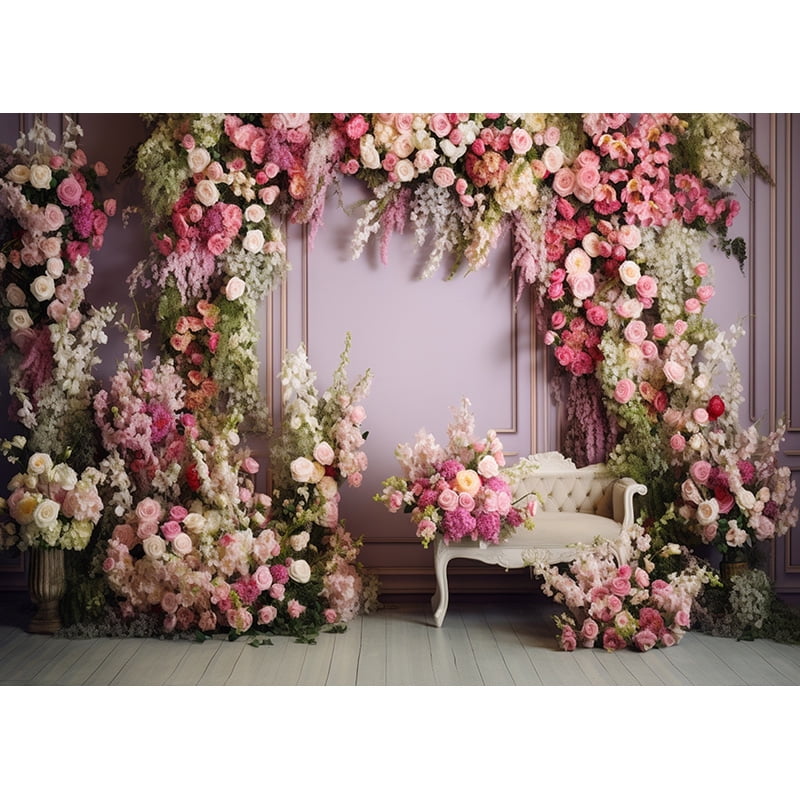 tic Wedding Photography Backdrops Decoration Props Flora Valentine's ...